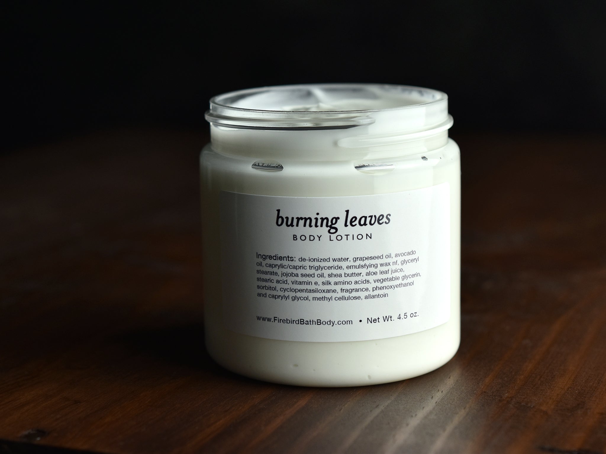 Burning Leaves Body Lotion – Firebird Bath & Body