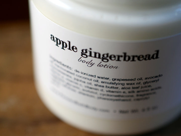 Apple Gingerbread Body Lotion – Firebird Bath & Body